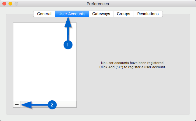 Setting Up Access From Mac OS X